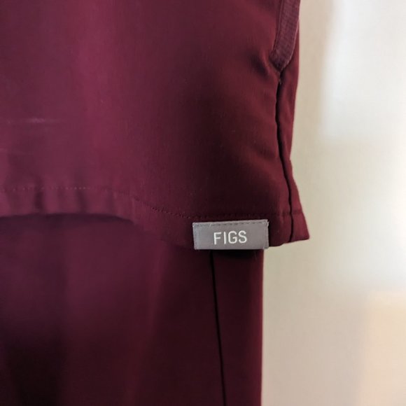Figs | Shirts | Figs Complete Set Large Burgundy Raglan Top Large ...